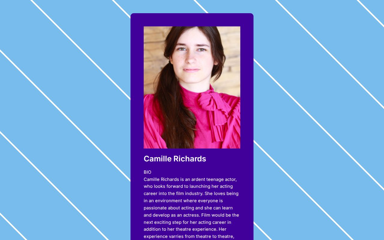 Camille’s portfolio